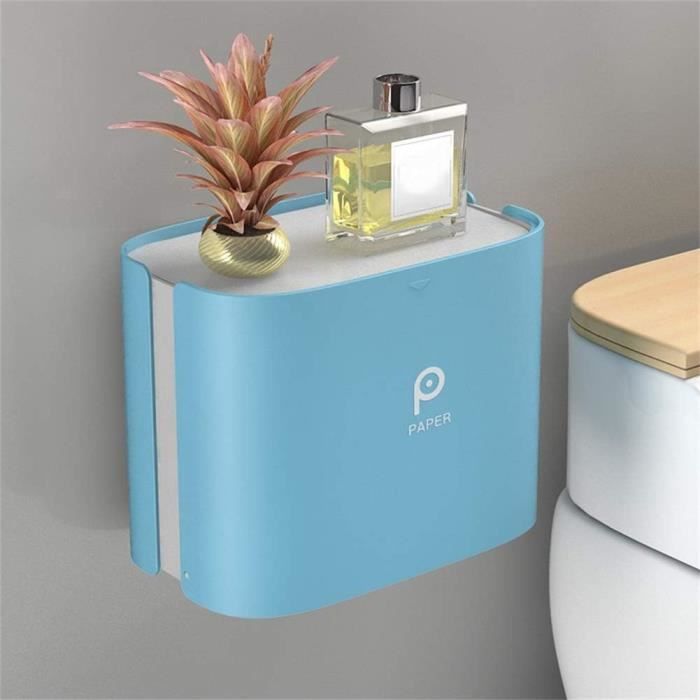 Porte-Rouleau De Papier Toilette Mural En Plastique, Porte-Rouleau Auto ...