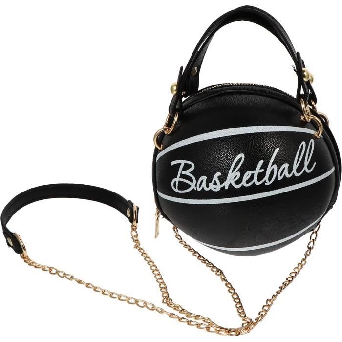 Sac À Bandoulière Rond En Forme De Basket-Ball Sac À Main Nouveauté Sac ...