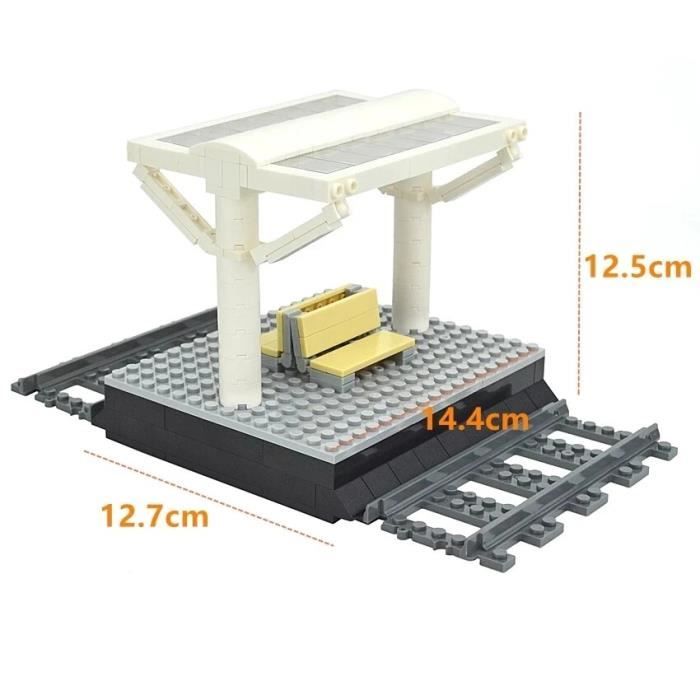 Puzzle,City Train Rail Rack Bricks Model Toy,Soft Track,Cruved and ...