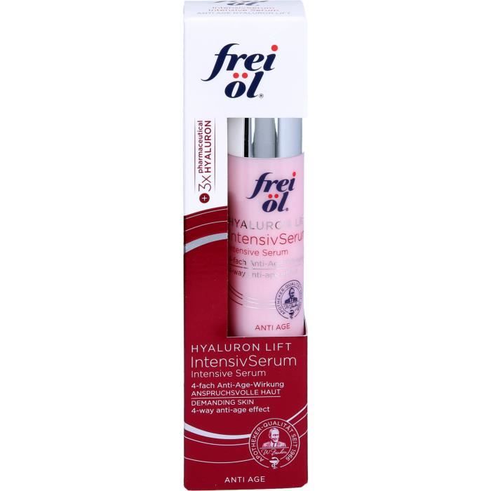 Frei öl Anti Age Hyaluron Lift IntensivSerum, 20 ml Concentré ...