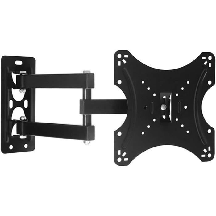 Support Mural Pour Écran De Télévision, Inclinable Et Pivotant ...
