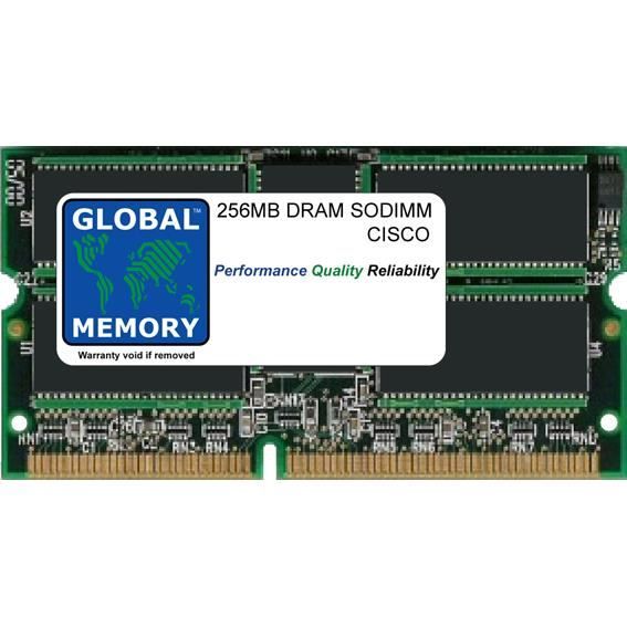 256Mo DRAM SODIMMM MÉMOIRE POUR CISCO CATALYST 4000 / 4500 SÉRIE ...
