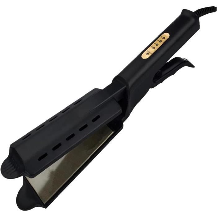 Lisseur Céramique Flat Iron 4 Vitesses Rapide Style Fer Plat Vapeur ...
