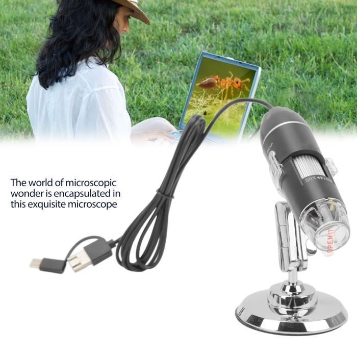 Microscope numérique USB HD sans fil 1600X EJ.LIFE - Observation de ...