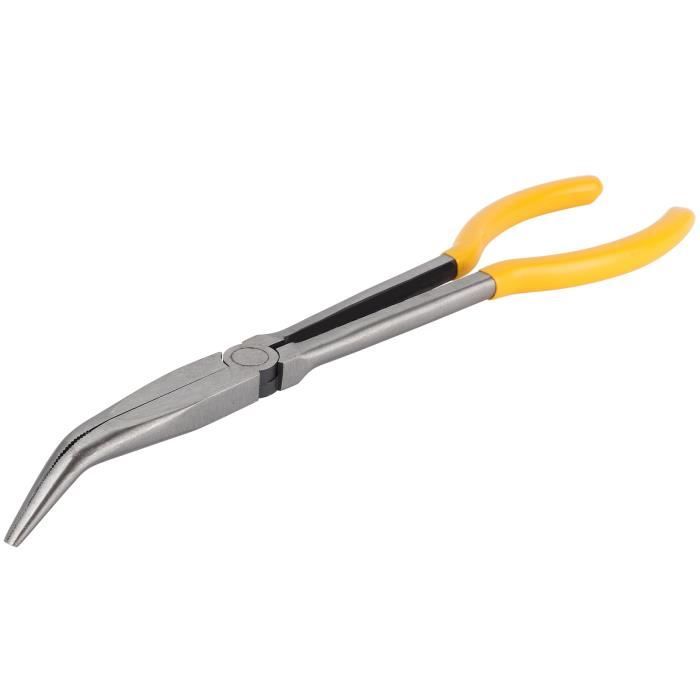 EJ.life Pince à bec courbé Pince longue de type allongé de 11 pouces ...