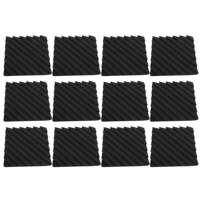 Mousse insonorisante Panneaux De Mousse Acoustique (12 Paquets ...