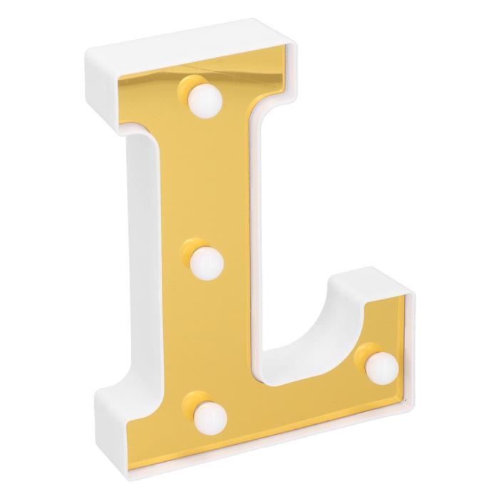 Enseigne Lumineuse Lampe Led En Forme De L Alphabet Anglais Lettre ...
