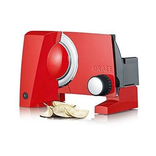 Trancheuse Électrique - GRAEF - S10003 - Aluminium Rouge - 170 Watts ...