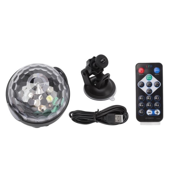 HURRISE lampe de boule de contrôle du son USB Ball Light 7 Modes Sound ...