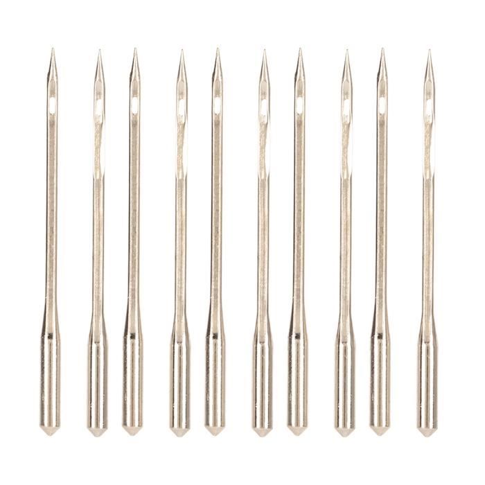 HURRISE Pièces de machines à coudre 10 pièces Aiguilles pour Machine à Coudre DIY Acier Machine ...