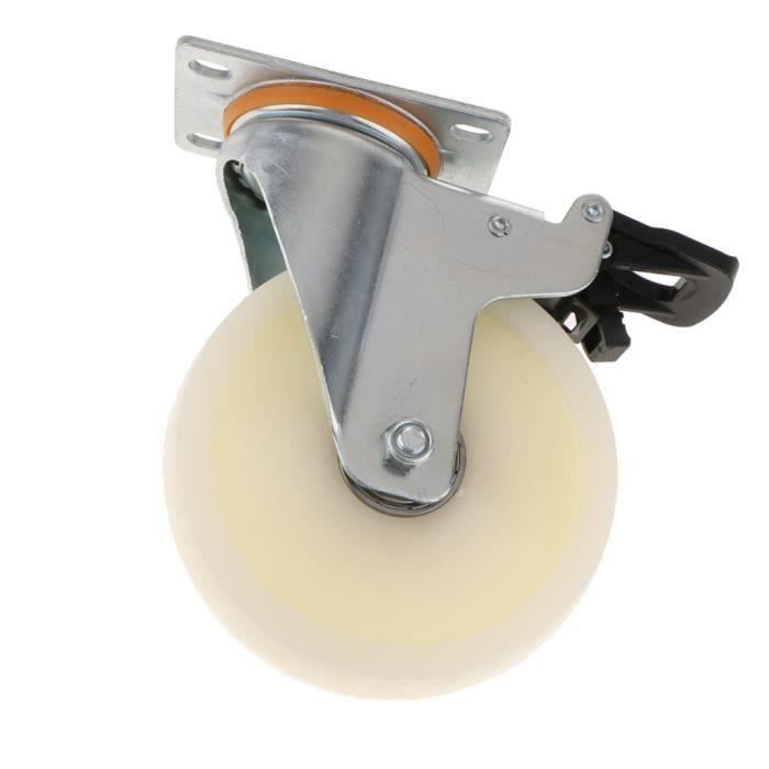 Serious-roulette pivotante roulette de chariot à plaque de base en ...