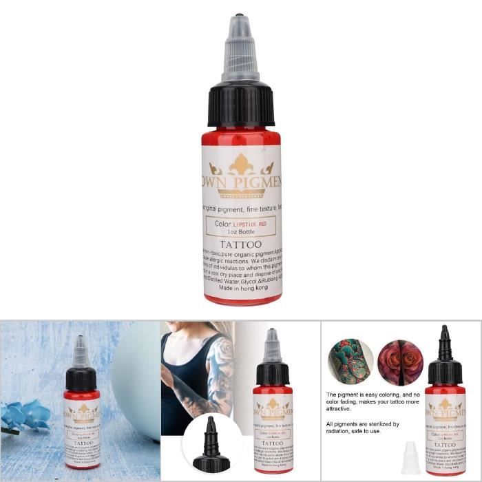 Mothinessto encre de tatouage corporel Outil d'accessoire d'encres de ...