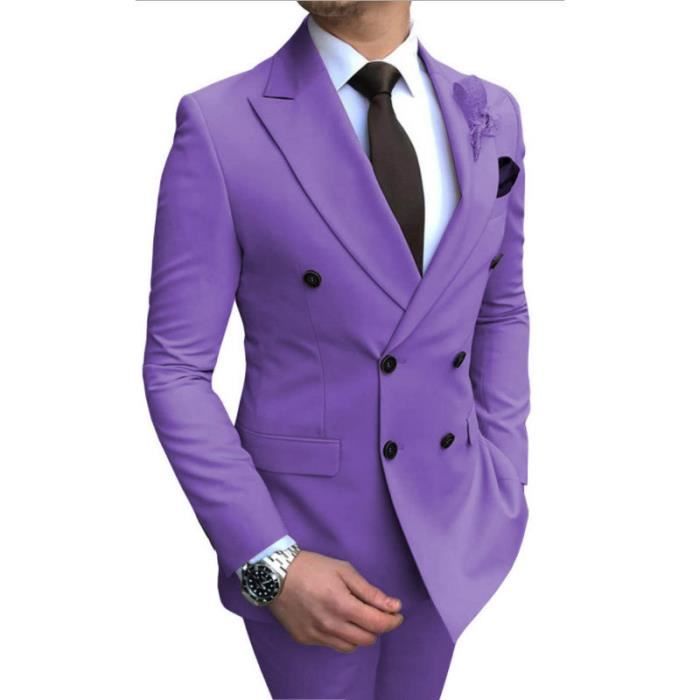 Costume Homme Costume Slim Fit de Marque de Luxe - Costume Grande ...
