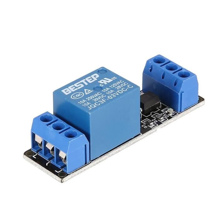 Module de relais optocoupleur, module de relais 3 V, interrupteur de ...