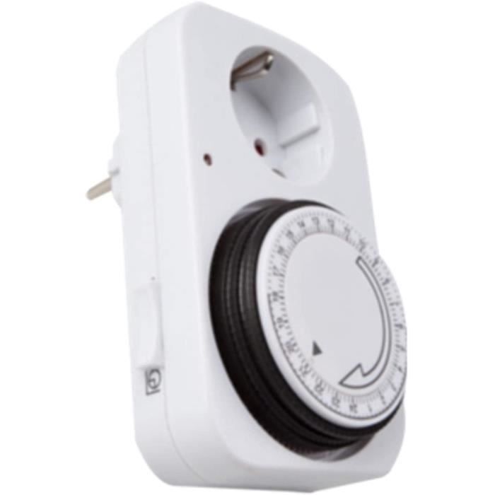 Silver Electronics Programmateur analogique 24 Heures - 49400 ...