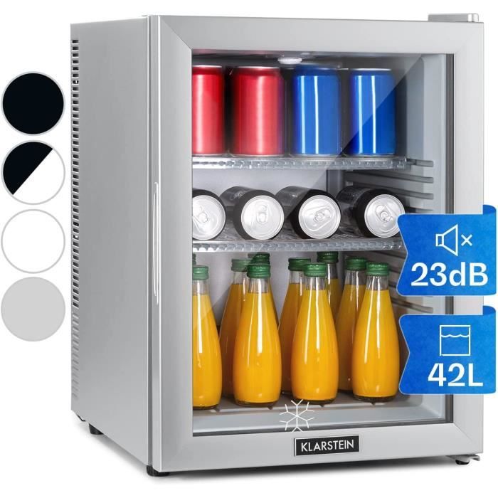 KLARSTEIrooklyn Mini Frigo de Chambre Ultra Compact, Mini Bar ...