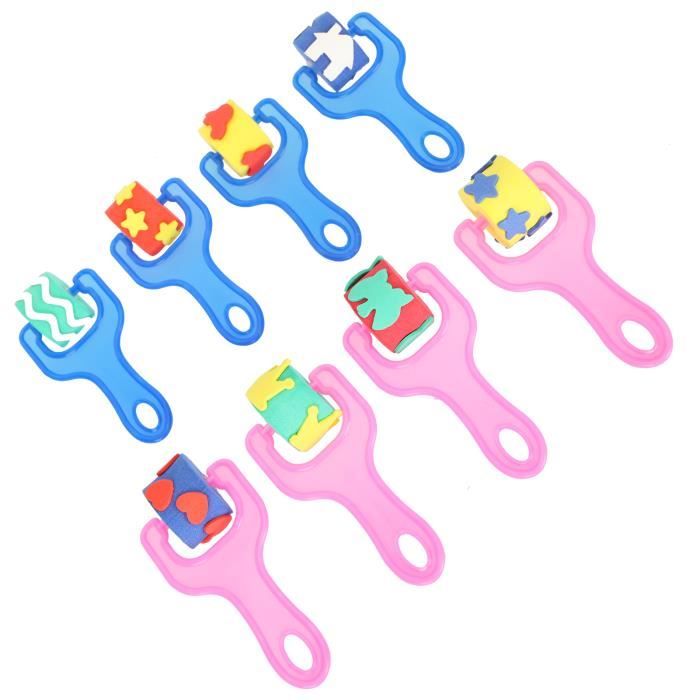 Tbest Drawing Rolling Brush, Painting Tool Set Paint Brush for Children ...