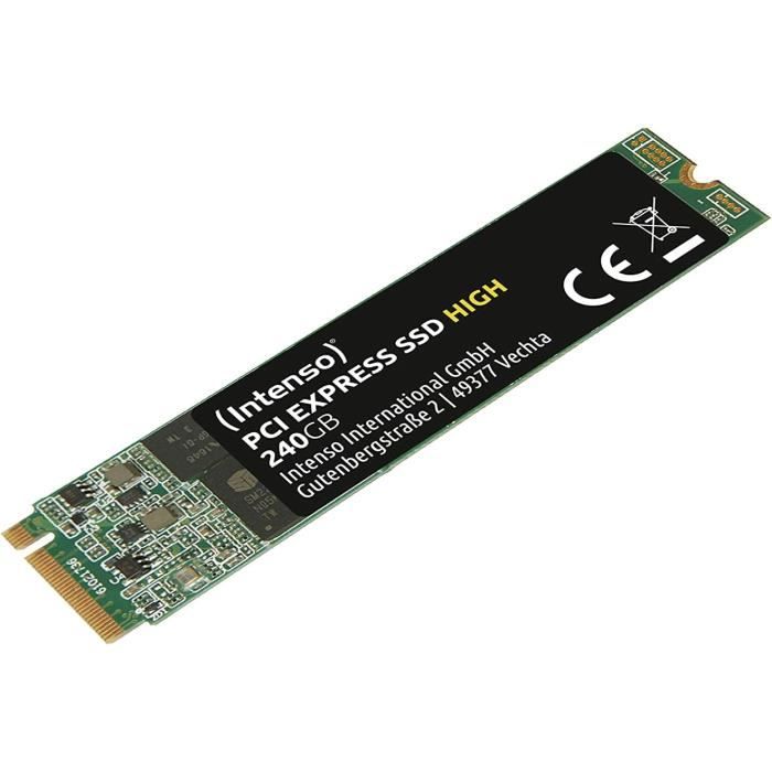 M.2 Mémoire Ssd Interne Pcie Haute Performance 240 Go 3834440[P449 ...