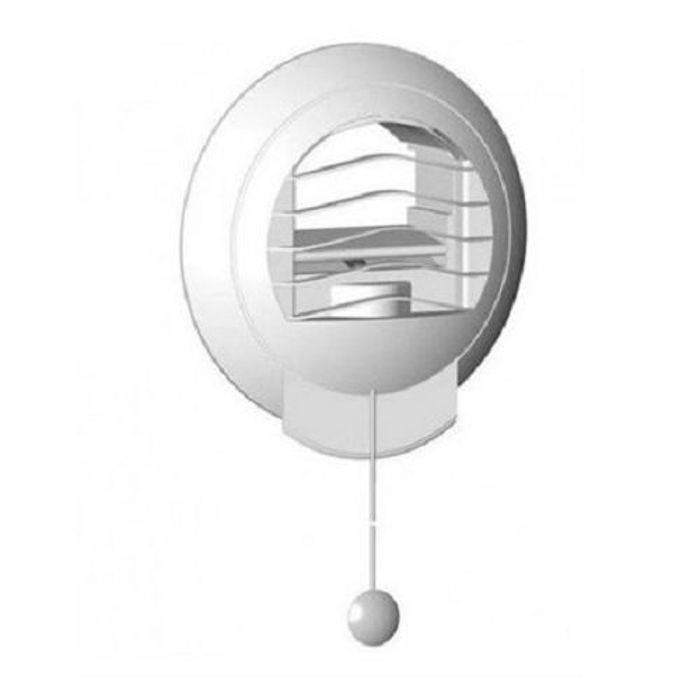 Bouche d'extraction VMC - UNELVENT - BARP autoréglable - 45-105 m³/h ...