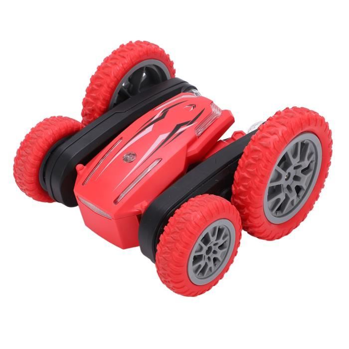 Zerone Voiture de cascade double face RC sans fil 2.4G 2.4G sans fil RC double face cascadeur ...