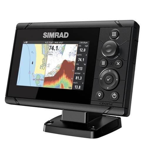 SIMRAD Cruise 5 Combiné Sondeur GPS 83/200kHz XDCR - Cdiscount Sport