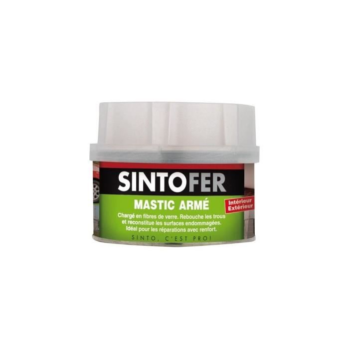 Mastic armé fer SINTOFER sans styrène boite 190g+8g - SINTO - 30900 ...