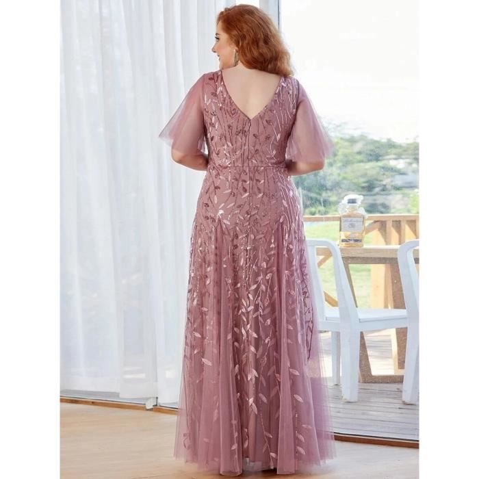 Robe,EVER AZOLE-robe de soirée longue classique,grande taille,tenue de ...