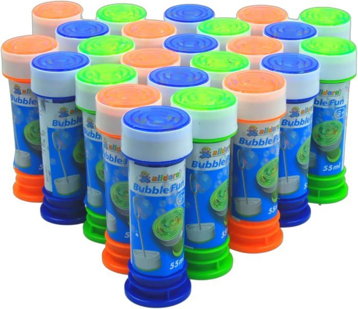 Multicolore 63073 Bubble Fun Lot de 24 Bulles de Savon 55 ML d'eau ...