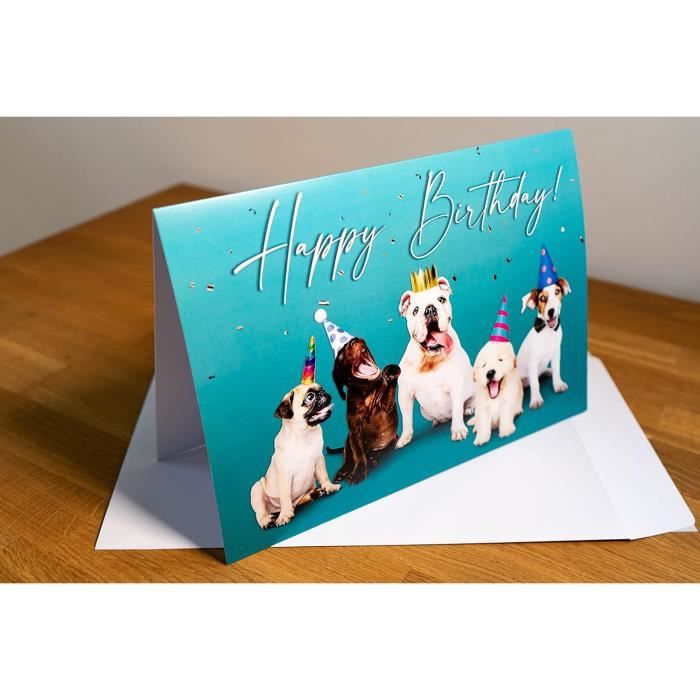 Carte Anniversaire Pour Chien