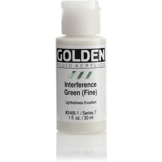 Bilderpalette Doré Fluide Peinture Acrylique 1 oz -Interference Fine ...