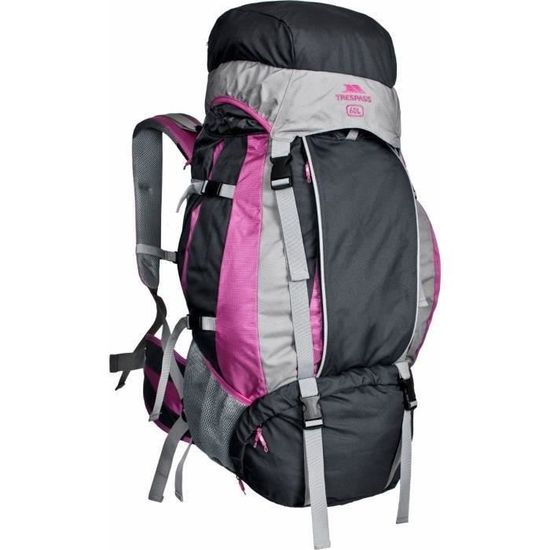 TRESPASS Sac A Dos de Rando 60L - Cdiscount Sport
