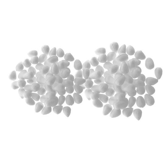 200pcs Mousse Styromousse En Forme De Goutte D'Eau Fleur Coeur DIY ...