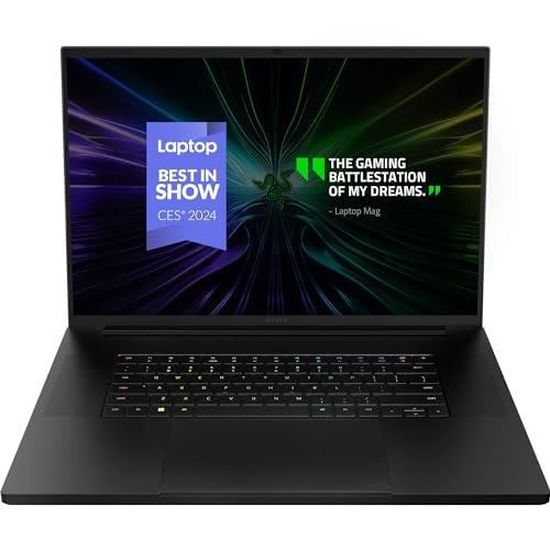 PC Portable Razer Blade 18 (K10-NT/Win-11/QHD+ 300Hz mini-LED/i9 ...