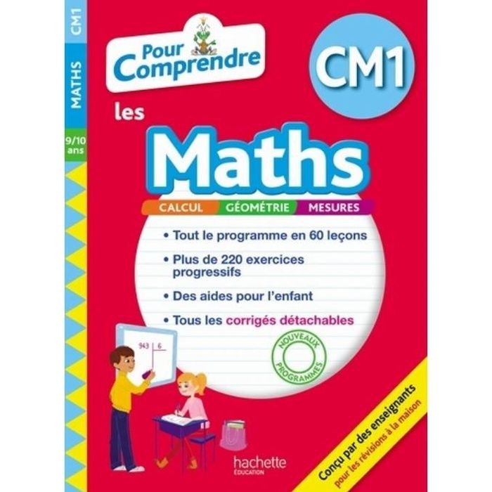 Mathématiques CM1 pour comprendre - Cdiscount Librairie