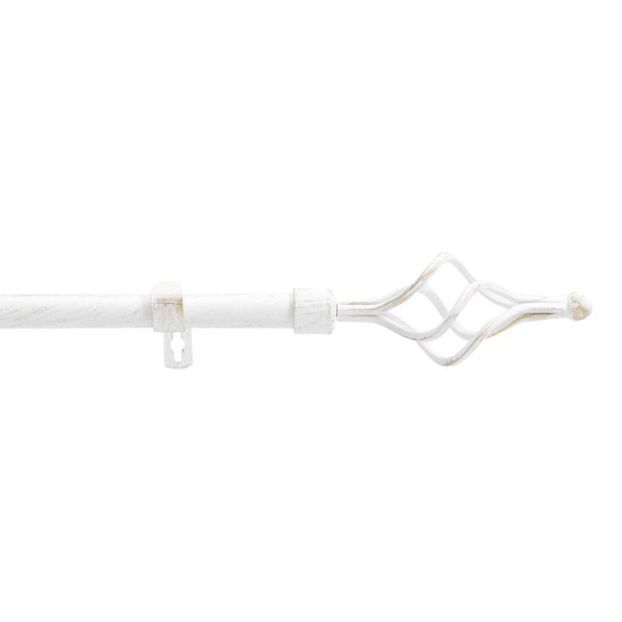 Tringle Extensible en Kit Complet (120 à 210 cm) "Twisty" - Blanc - Cdiscount Maison