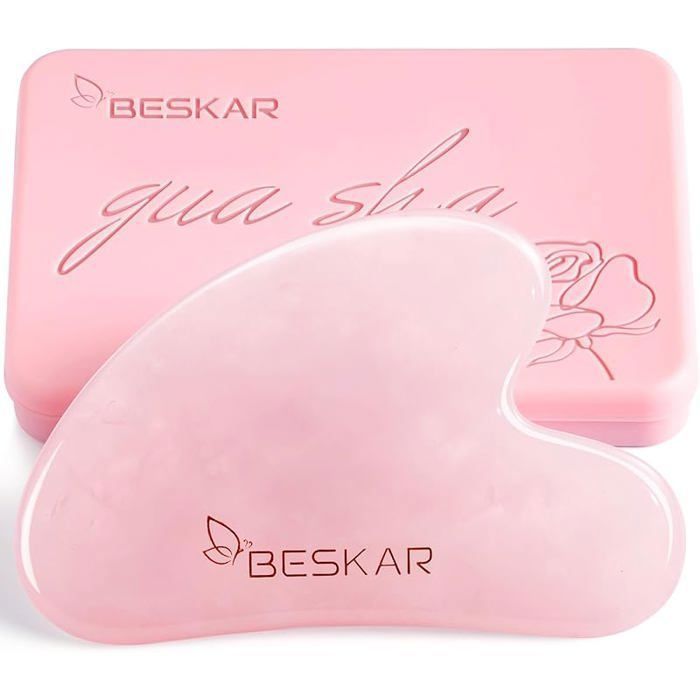 Gua Sha Visage en Pierre Jade Naturelle - Masseur pour Sculpter la ...
