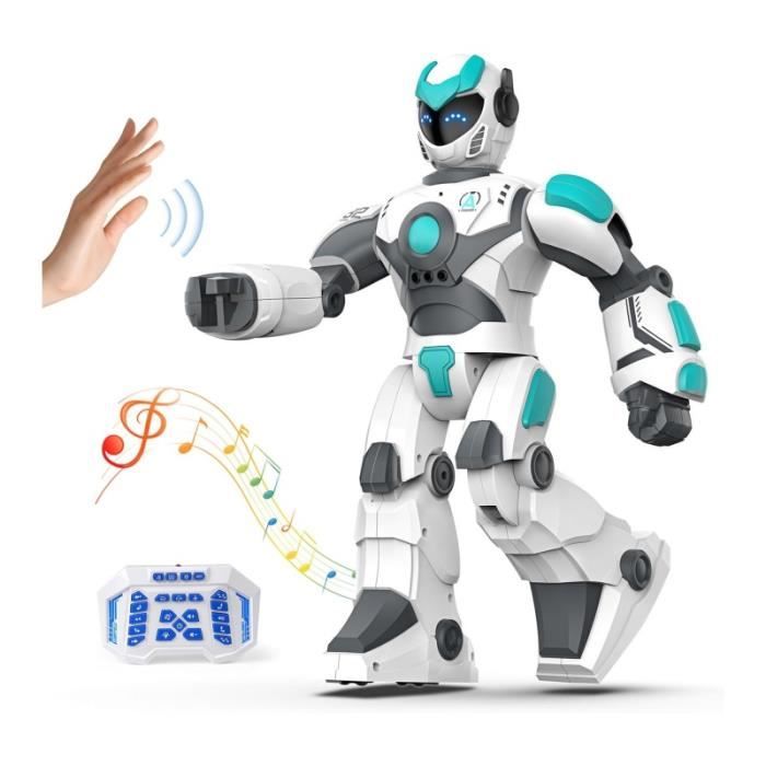 Robot télécommandé pour enfants,Programmable RC Robot avec chant ...