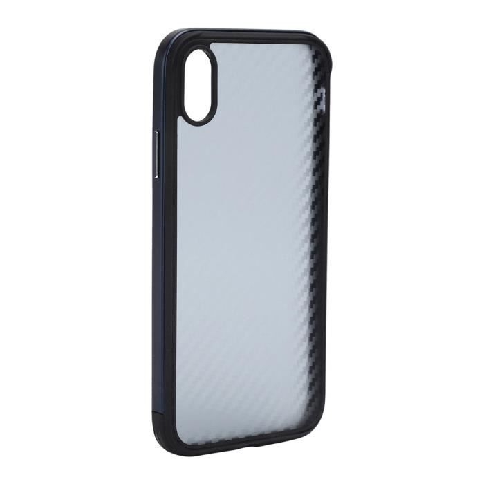 BOY Covers SULADA Fiber Texture Full Body Metal Frame Phone Case pour ...