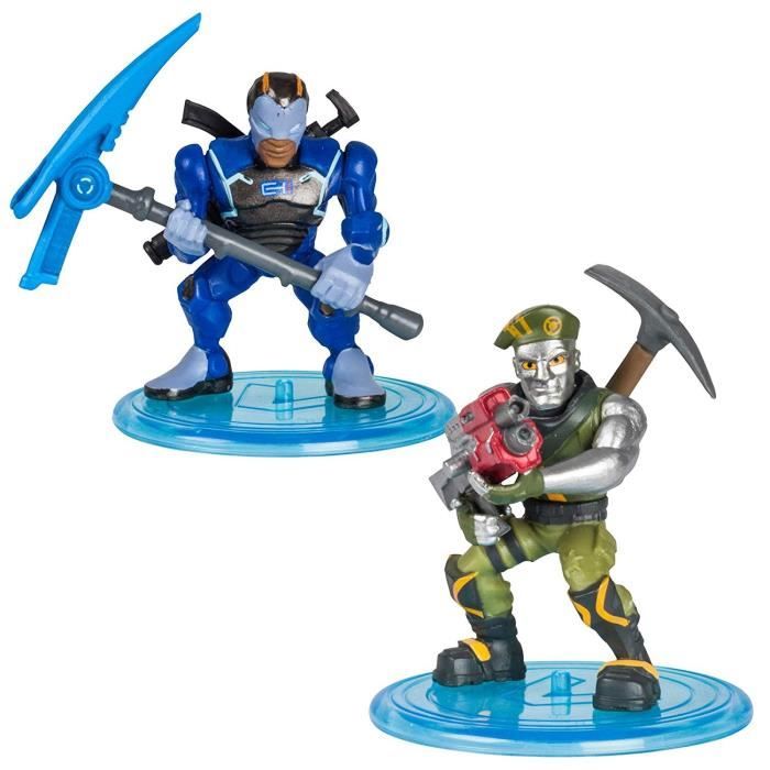 FORTNITE Battle Royale - Pack Duo Figurines 5cm - Carbide & Diecast ...
