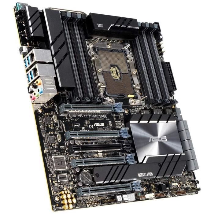 ASUS Pro WS C621-64L Sage 1 x Socket P (LGA 3647) - 90SW00R0-M0EAY0 ...