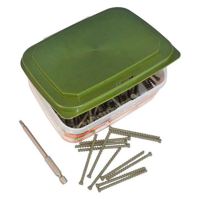 Boite de 350 vis pour fixation invisible TX CAMO PROTECH - Cdiscount ...