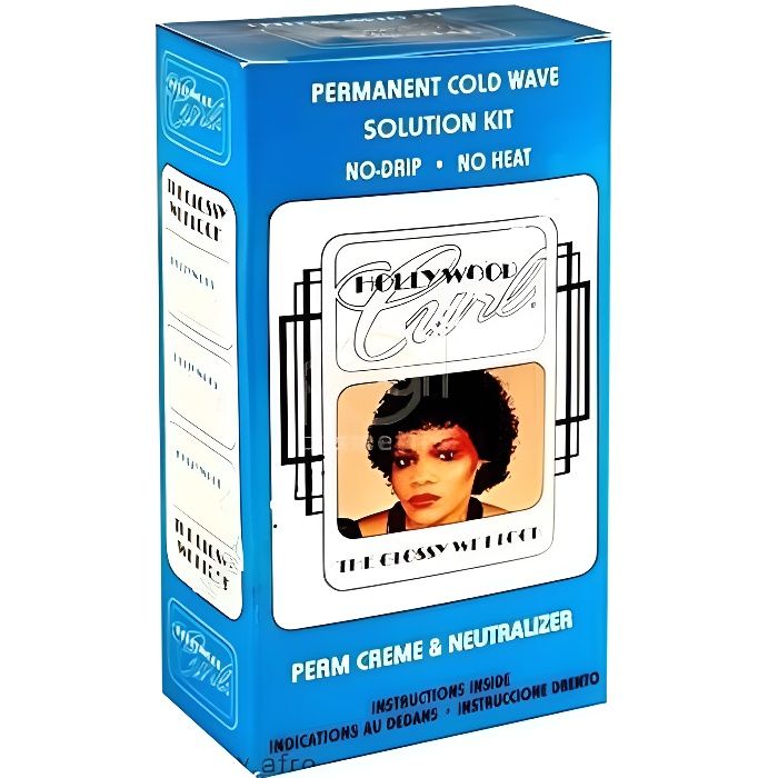 PERMANENT COLD WAVE SOLUTION KIT 236 ML HOLLYWOOD CURL - Cdiscount Au ...
