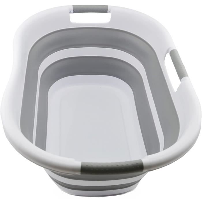 Paniers À Linge Pliables - Sammart Panier Pliable Plastique 40 L ...