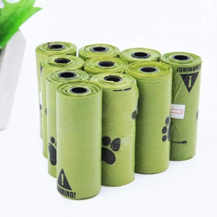 1-3-8 Rouleau Pattes Biodégradables Imprimer Pet Dog Sacs Chats ...