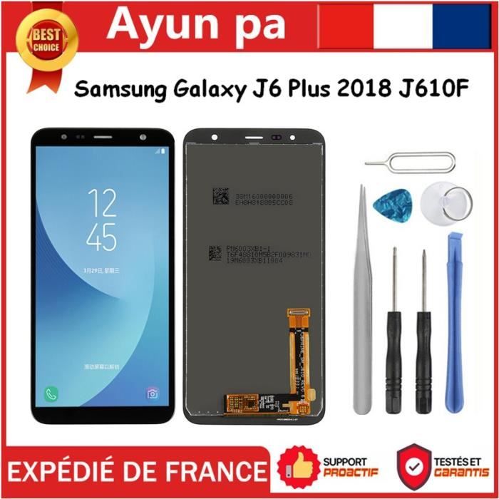 Noir Pour Samsung Galaxy J6 Plus 2018 J610F LCD Écran Tactile ...