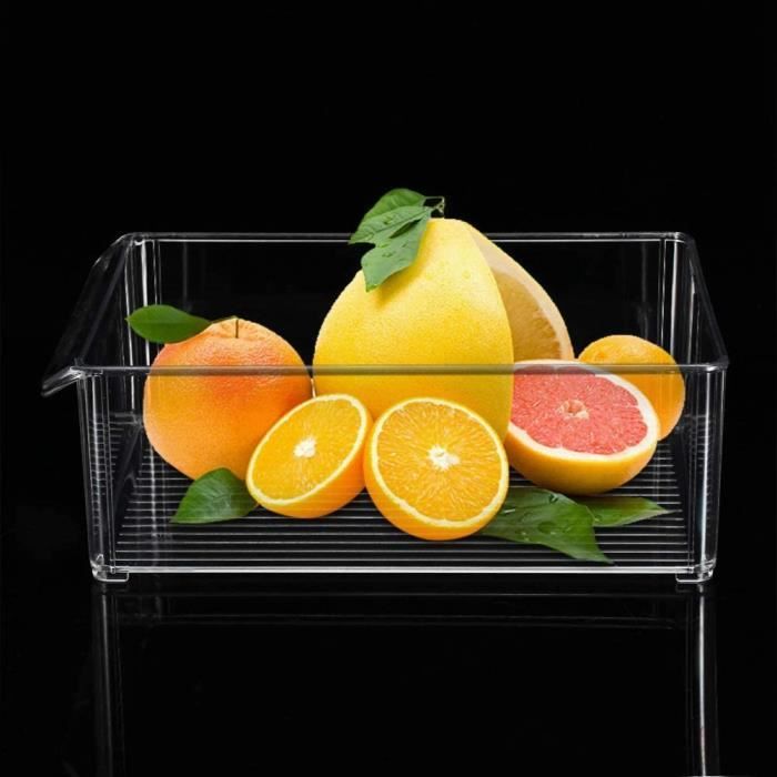 Réfrigérateur Boîte De Rangement De Légumes Et Fruits, Glissière en ...