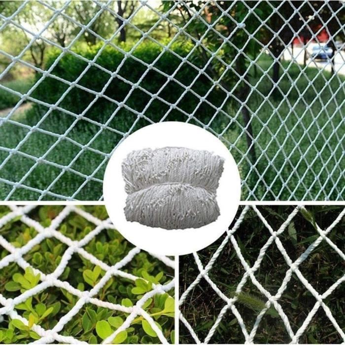 Filet De Sécurité Blanc ExtérieurBarrière Protectrice De Protection De ...