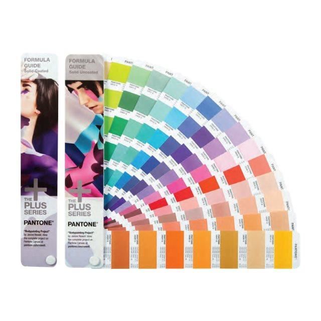 Pantone The Plus Series FORMULA GUIDES Solid Coated and Solid Uncoated ...