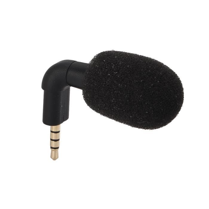 Cikonielf Mini micro audio Mini microphone omnidirectionnel jack 3,5 mm ...