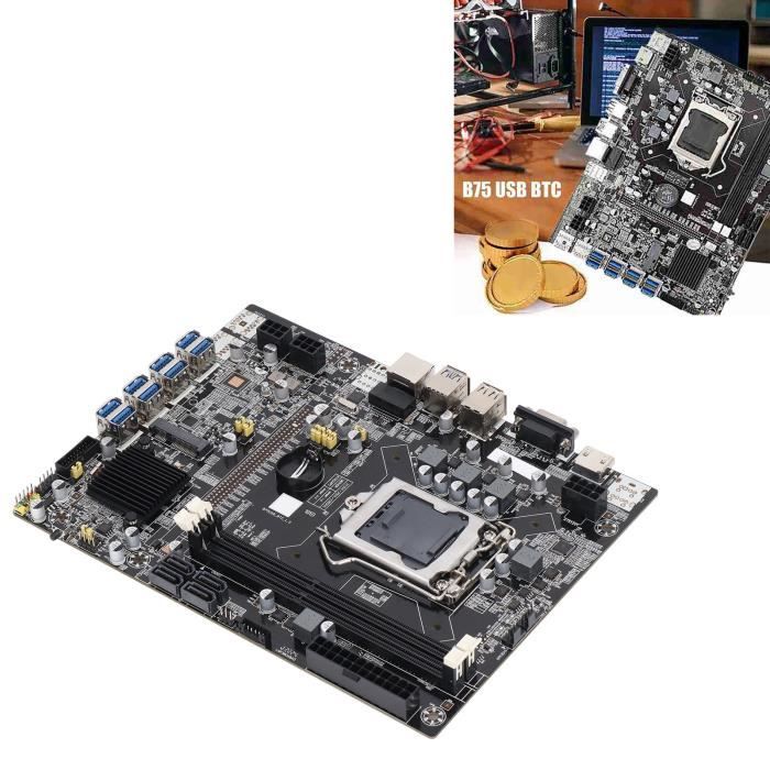 YID-Carte Mère Mining 8 GPU USB 3.0 Faible Bruit pour Miner ...